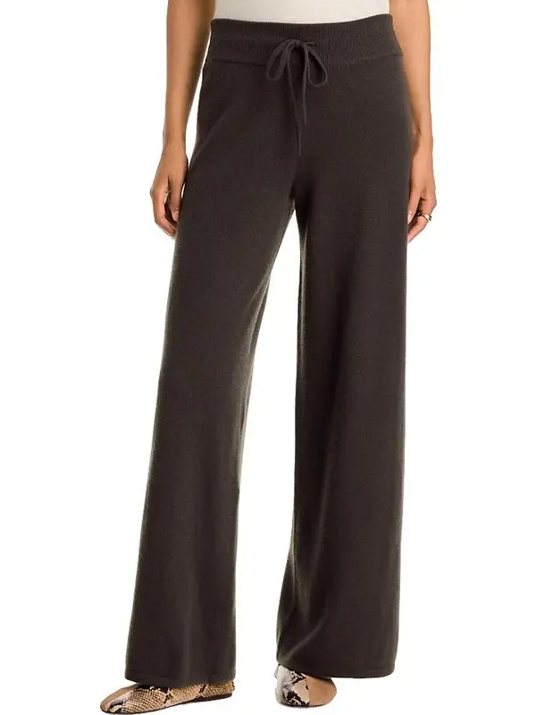 LISA YANG Sofi Cashmere Trousers - Dark Fern