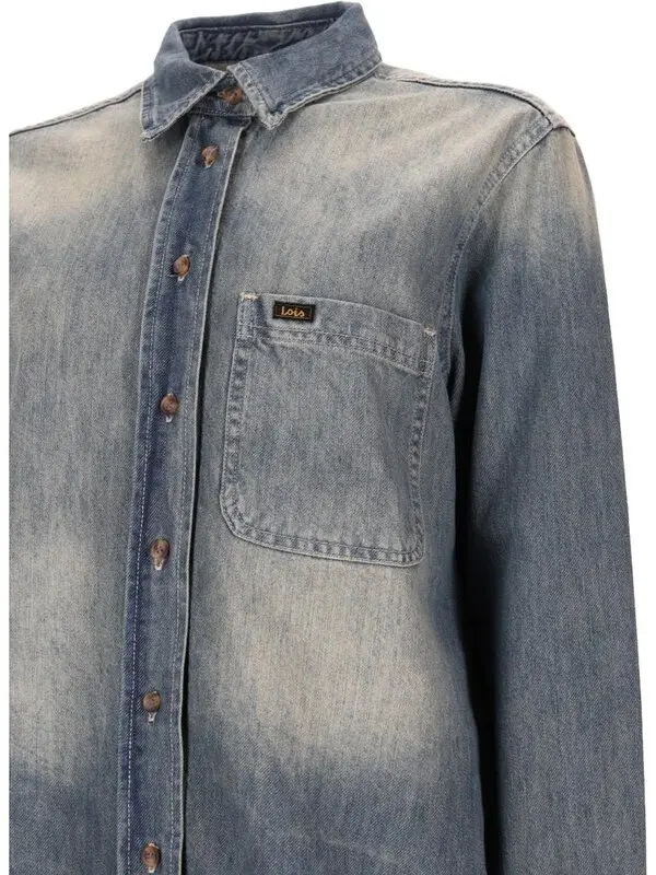 LOIS Denim Button-up Shirt - Blue