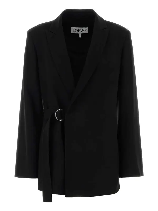 Loewe Wool Blazer - Black