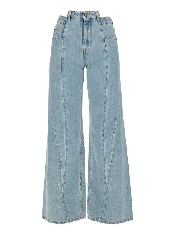 MAISON MARGIELA Regular Fit Trousers - Denim