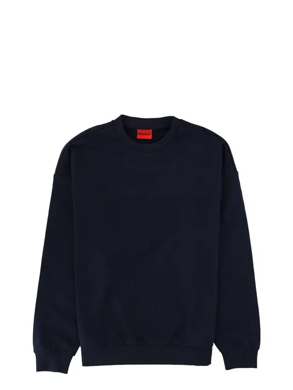 Hugo Embossed Logo Sweatshirt - Blue
