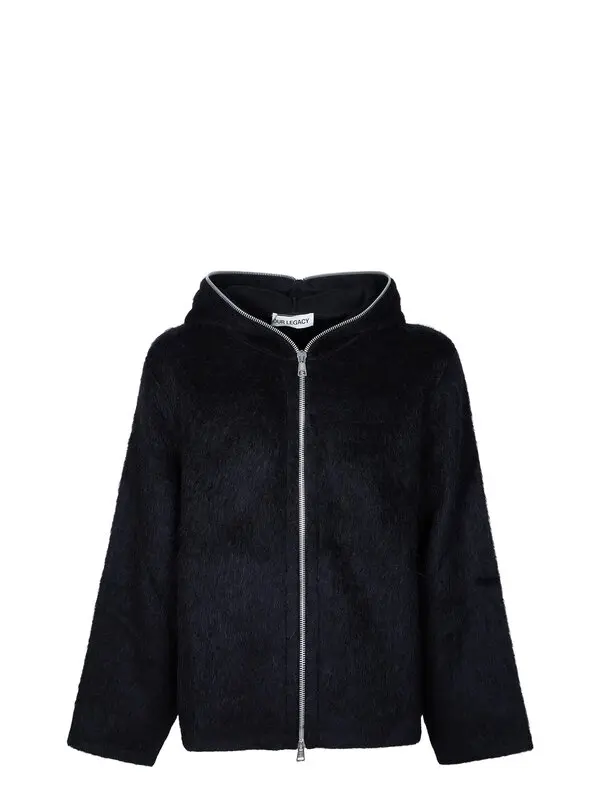 Our Legacy Full-zip Hoodie - Nero