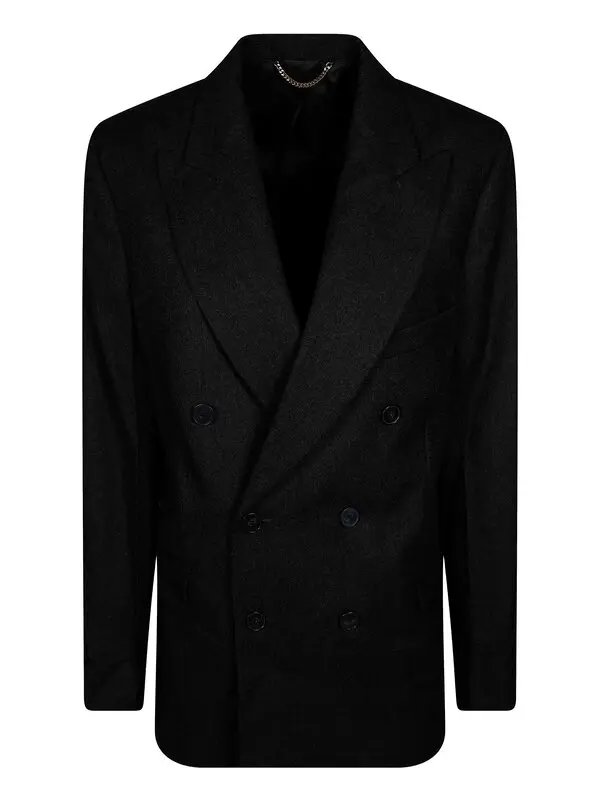 Victoria Beckham Beatrice Wool Jacket - Grigio