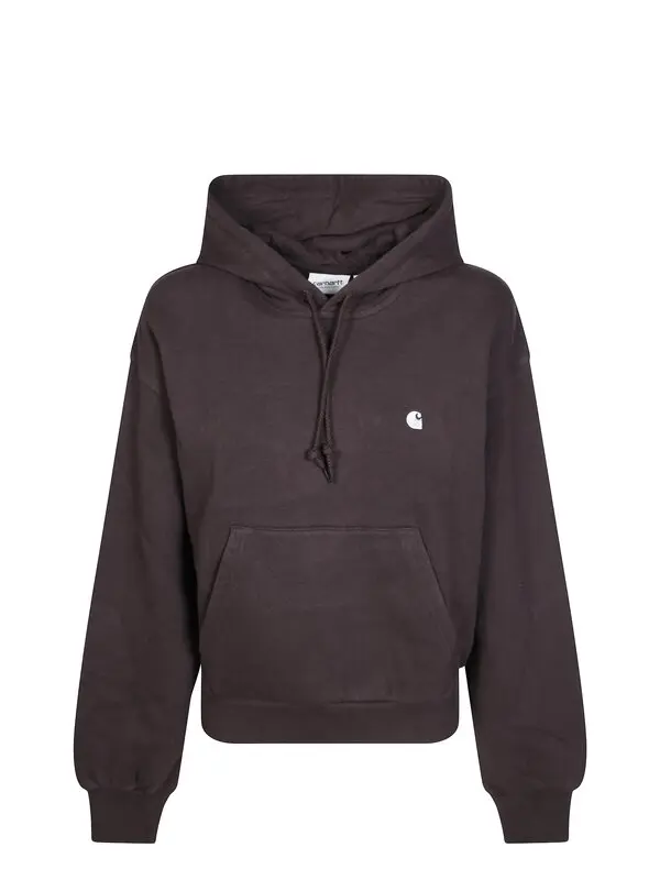 Carhartt Hooded Casey Cotton Sweatshirt - Marrone