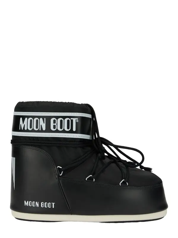 Moon Boot Icon Low Nylon Mini Boots - Black