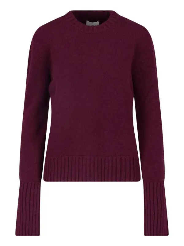 SA SU PHI Cozy Knit Sweater - Red