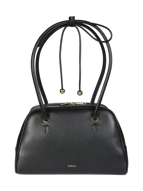 Furla Poppy Dome Shoulder Bag - Nero