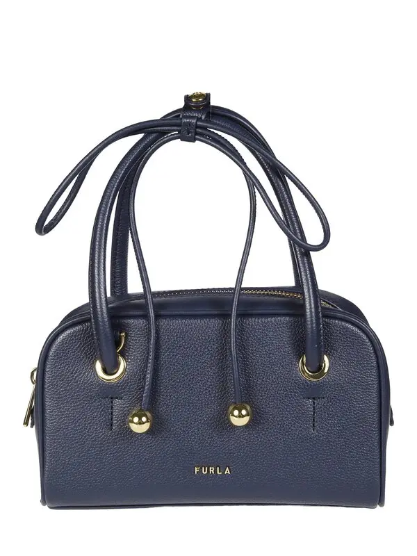 Furla Poppy Mini Dome Crossbody Bag - Blu