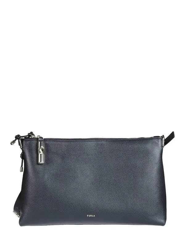 Furla Debby Mini Soft Shoulder Handbag - Nero