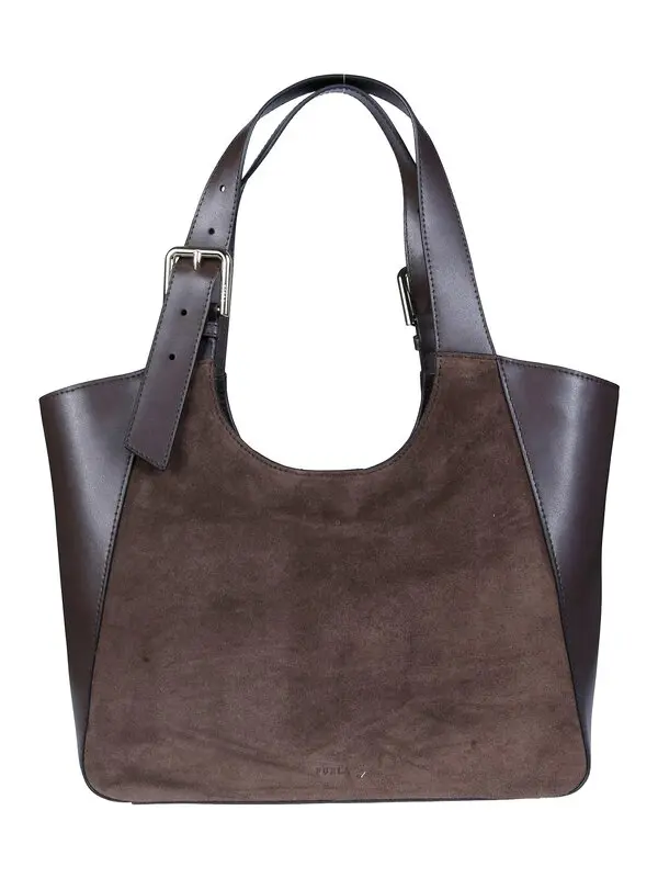 Furla Dora M Tote Handbag - Marrone