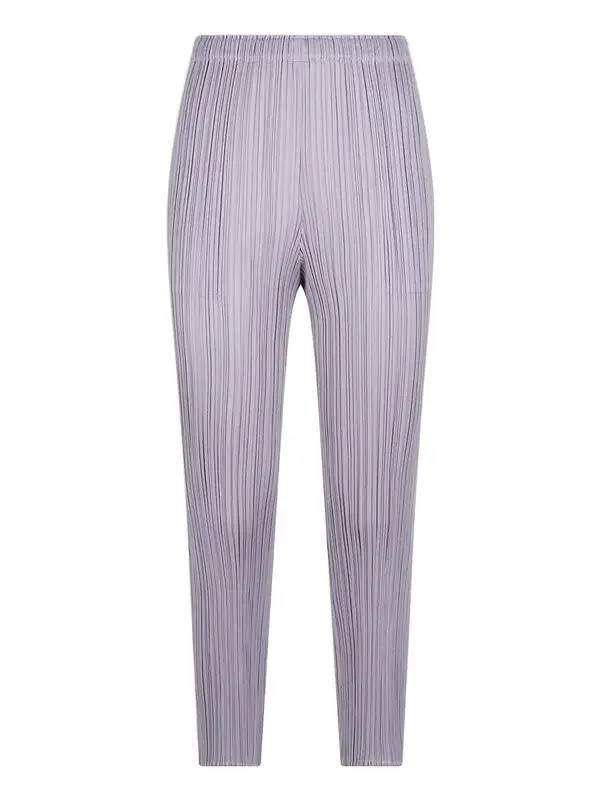 Issey Miyake Pleated Wide-leg Trousers - 14