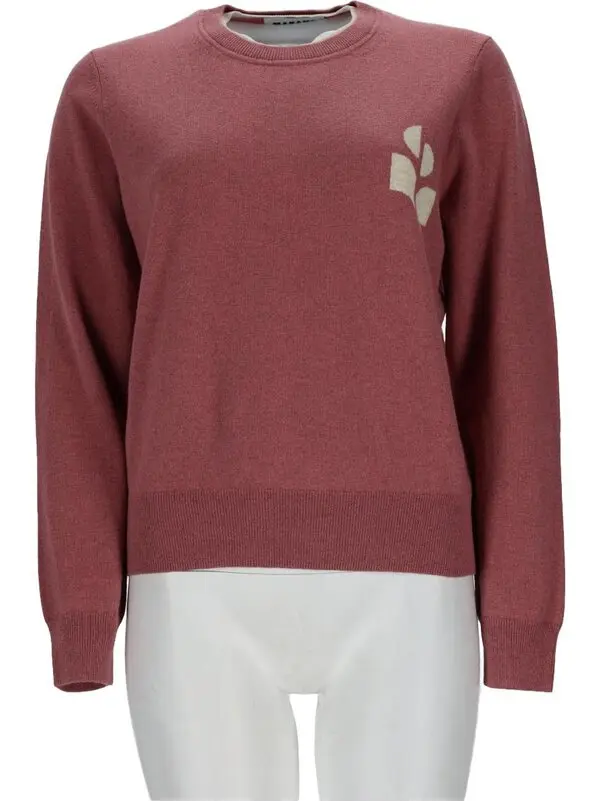 MARANT ETOILE Wool Blend Crewneck Sweater - Multicolour