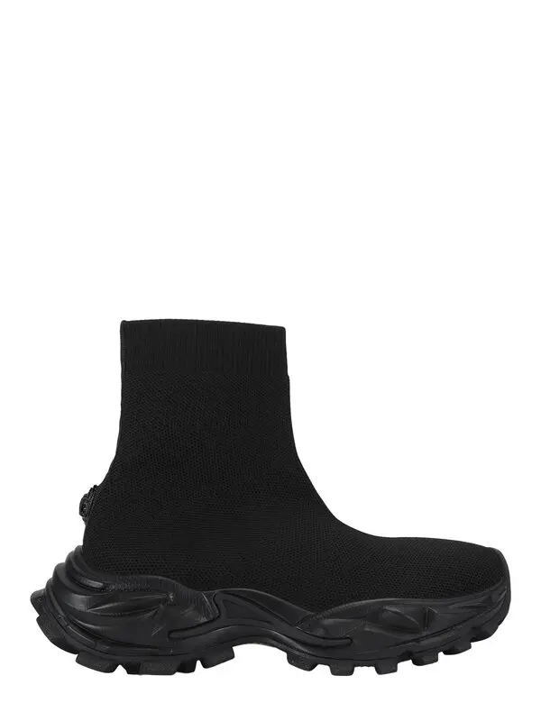 Kurt Geiger Dalston Sock Runner Boots - Black