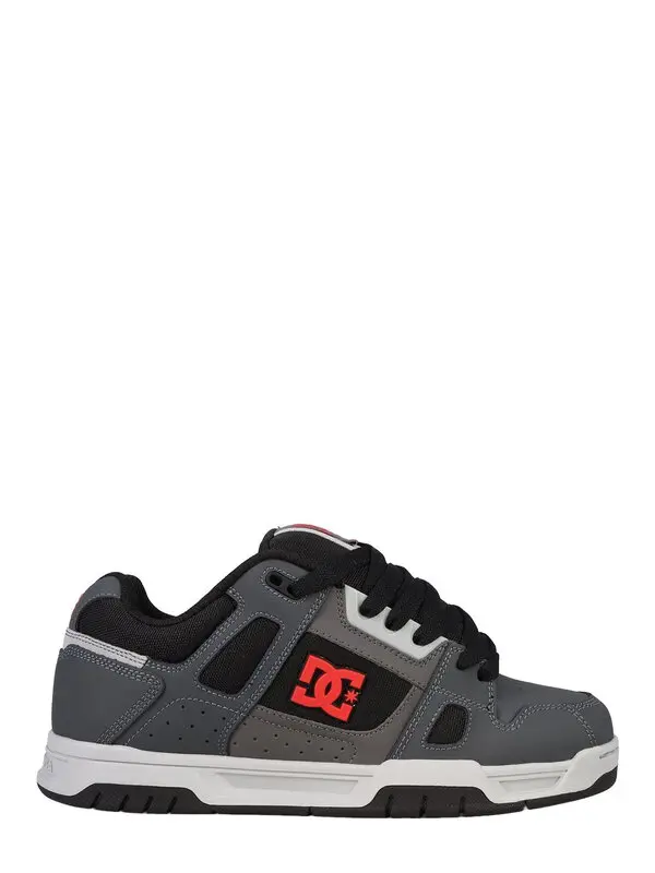 DC SHOES Stag Shoes - Grey/black/red