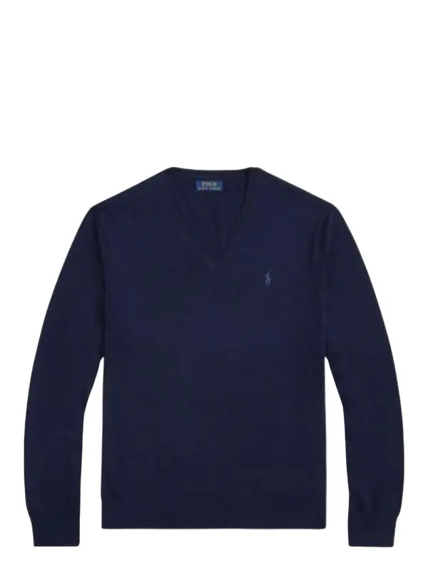 Polo Ralph Lauren Embroidered Sweater - Blue