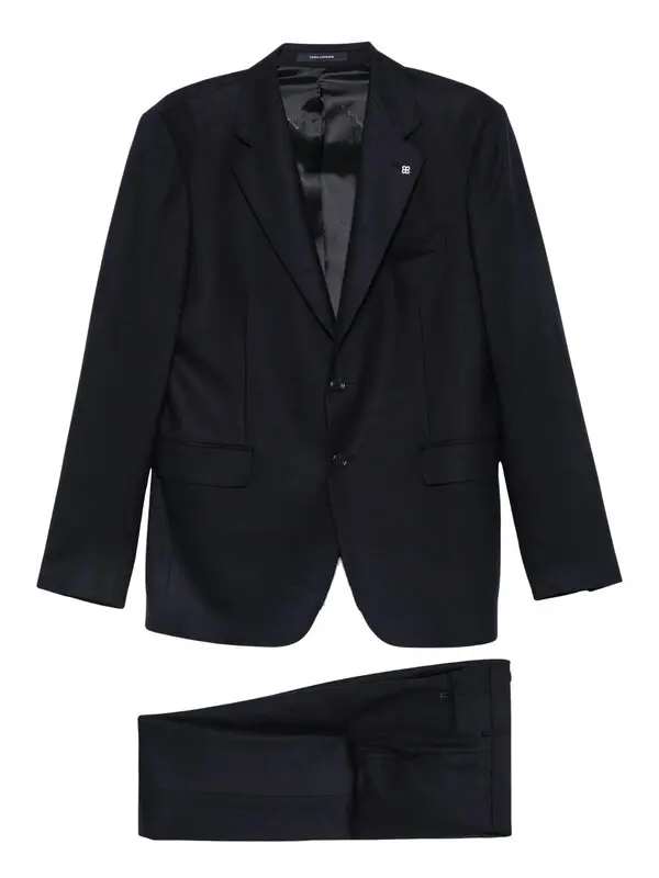 Tagliatore Single-breasted Buttoned Suit - Blue
