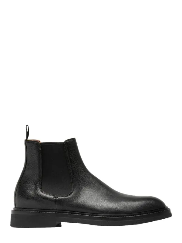 Officine Creative Leather Chelsea Boots - Black