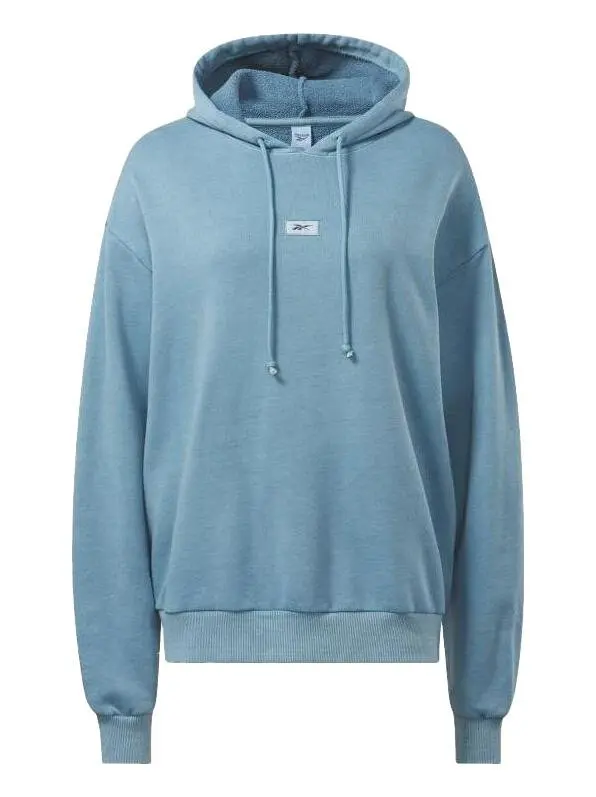 REEBOK Natural Dye Oversized Long Hoodie - Blue