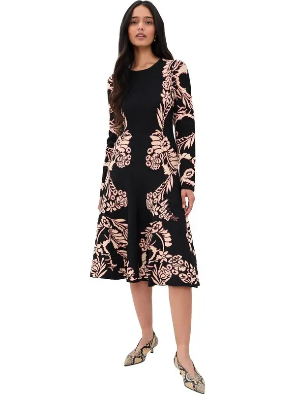 Ulla Johnson Nerissa Jacquard Dress - Vesper