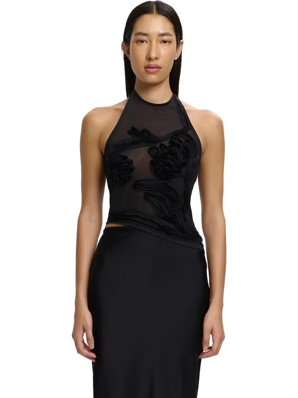 Significant Other Reina Bustier Top - Black