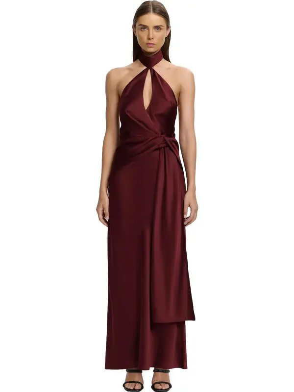 Significant Other Daira Maxi Dress - Bordeaux