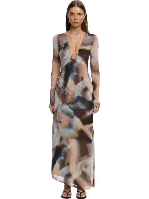 Significant Other Shelby Maxi Dress - Liquid Stone