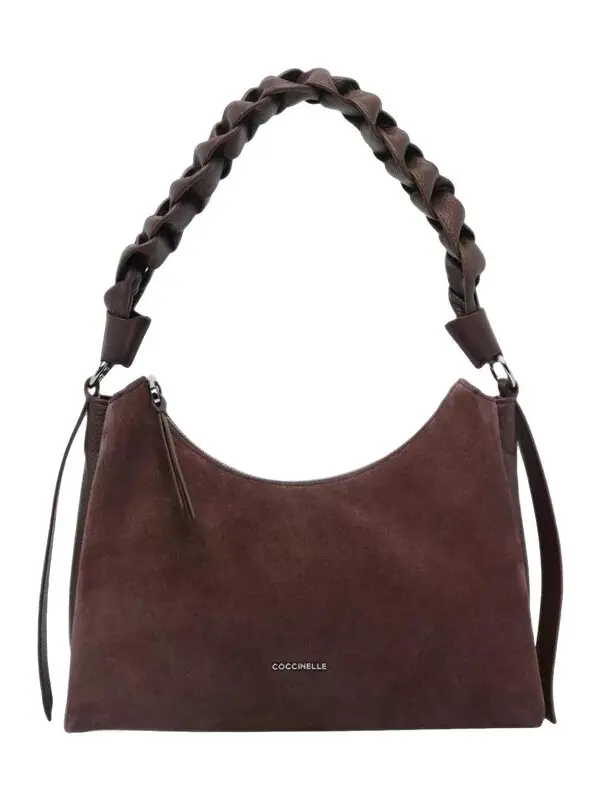 COCCINELLE Suede Shoulder Bag - Brown
