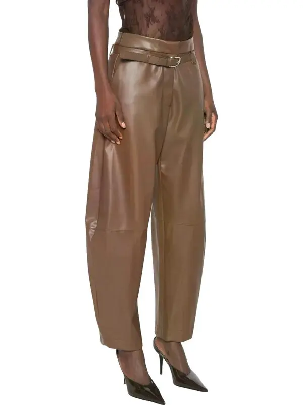 Imperial Belted Trousers - Brown