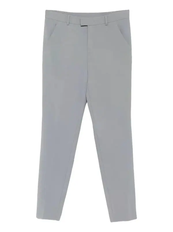 Valentino Garavani 2000s Belt-loop Trousers - Grey