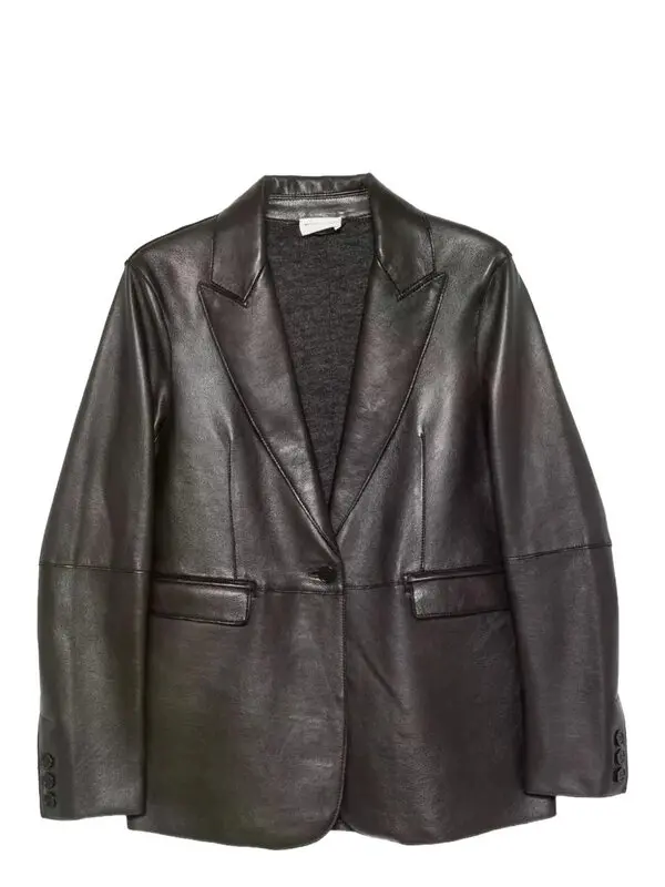 P.a.r.o.s.h Leather Jacket - Brown