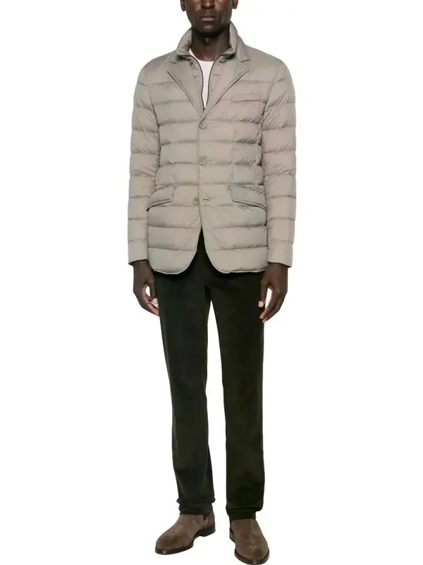 Herno Quilted Puffer Jacket - Grey