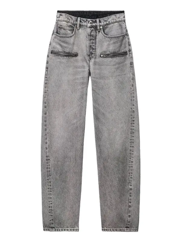 Alexander Wang Silk Brief Float Jeans - Grey