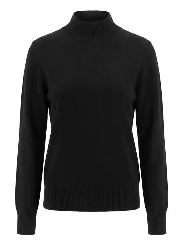 Pinko High-neck Wool Sweater - Black