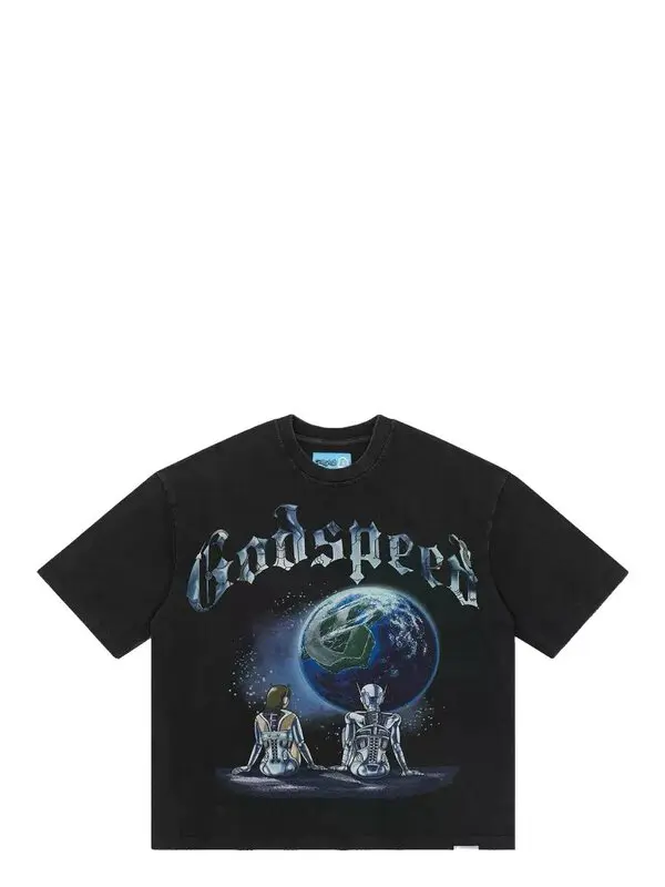 GODSPEED Artificial Love Ii Graphic-print T-shirt - Black