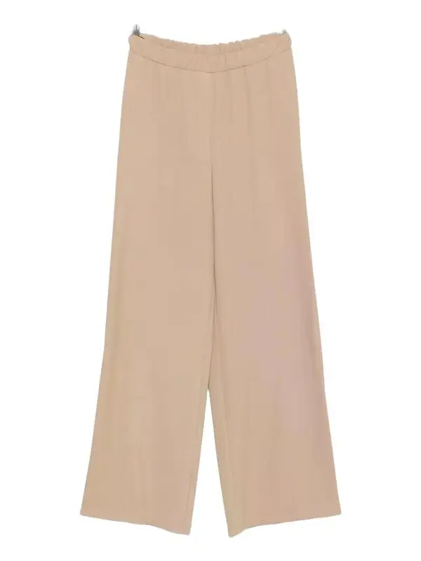 Imperial Wide-leg Palazzo Pants - Neutrals
