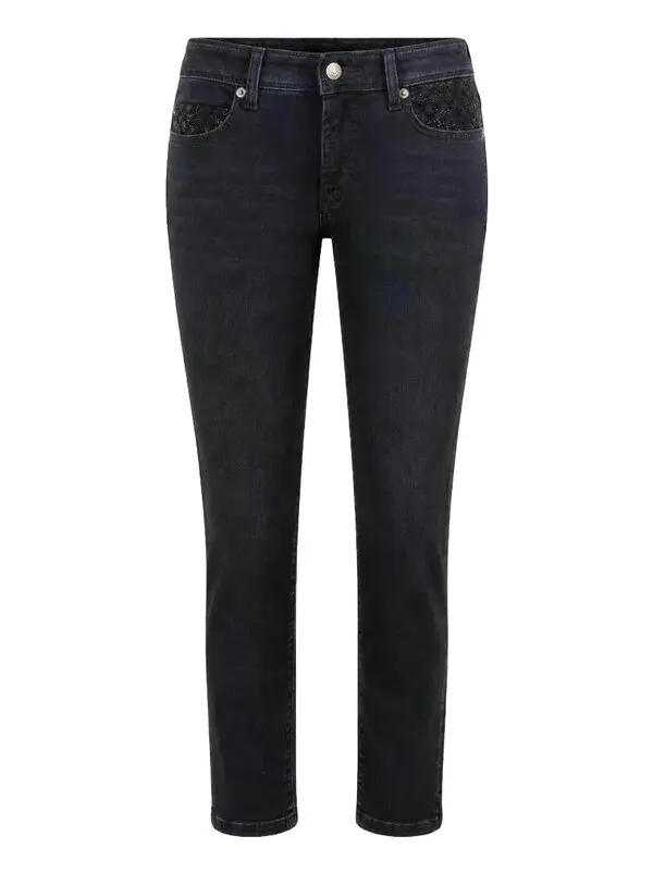 CAMBIO Crystal-embellished Jeans - Blue
