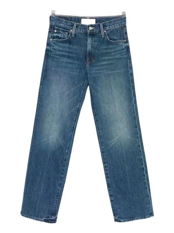 MOTHER The Mid Rise Rambler Jeans - Blue