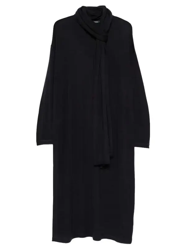 Sofie D'hoore Long-sleeve Knitted Dress Set - Black
