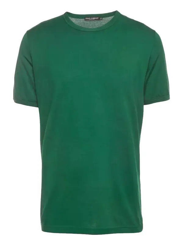 Dolce & Gabbana Crew-neck T-shirt - Green