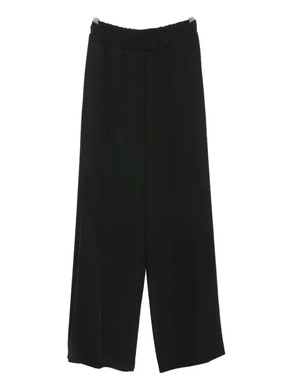 Imperial Elasticated Wide-leg Palazzo Pants - Brown