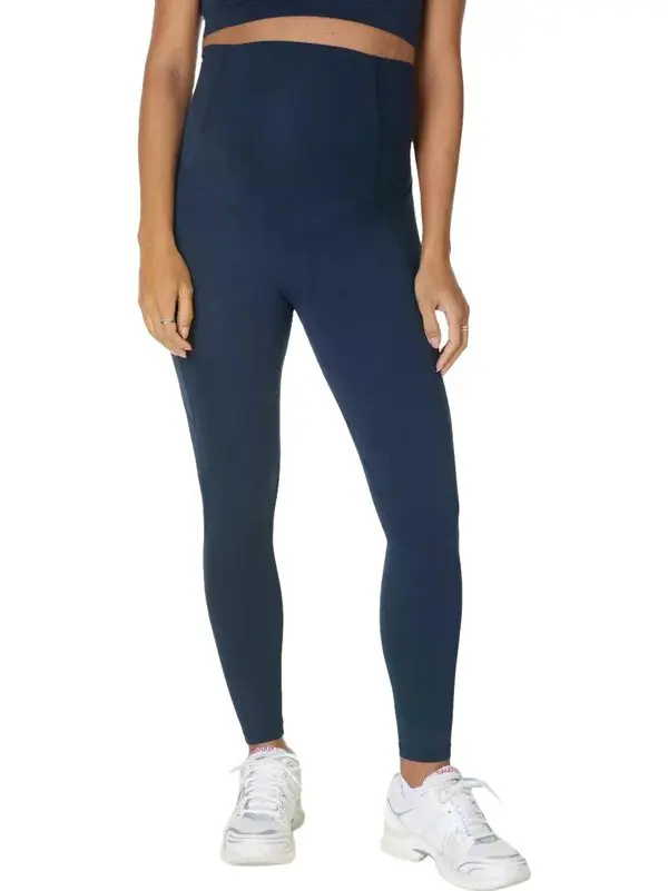 Sweaty Betty High-waisted Side-pocket Maternity Leggings - Blue