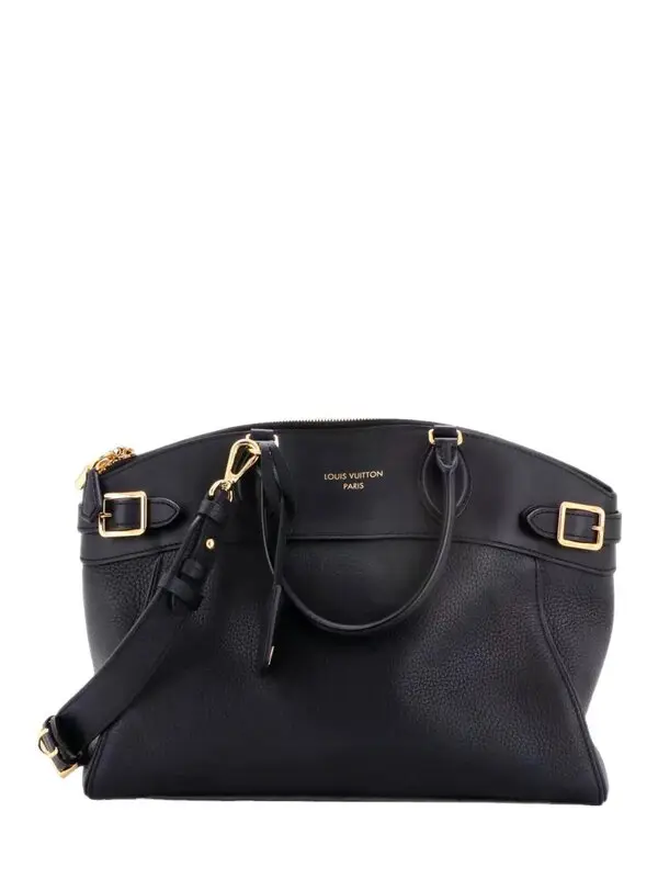 LOUIS VUITTON Leather Mm Shoulder Bag - Black