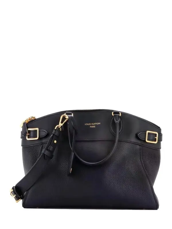 LOUIS VUITTON Leather Mm Shoulder Bag - Black