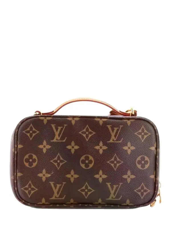 LOUIS VUITTON Utility Monogram Canvas Crossbody Bag - Brown