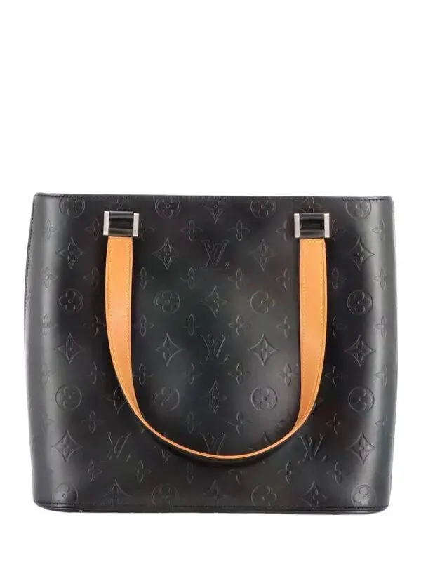 LOUIS VUITTON Monogram Vernis Tote Bag - Grey