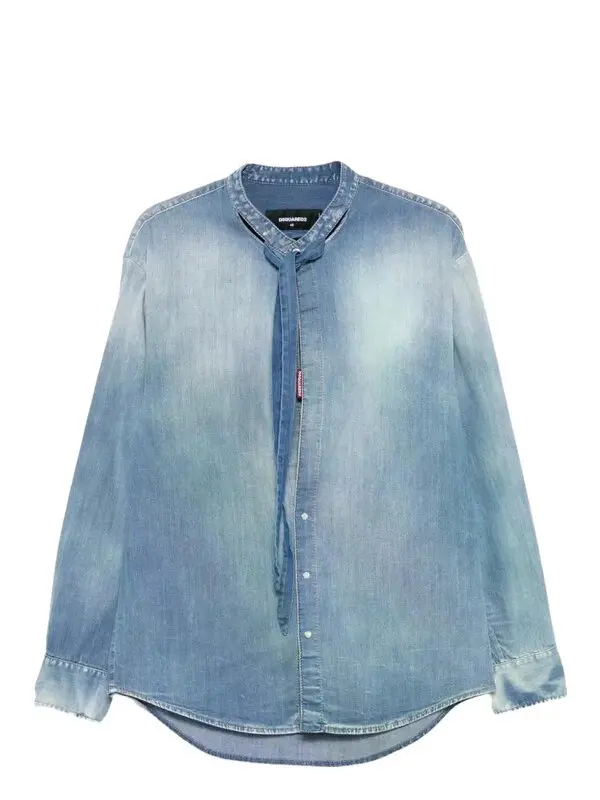 Dsquared2 Long-sleeves Denim Shirt - Blue