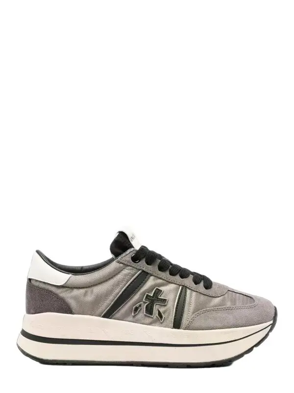 Premiata Beth Platform Sneakers - Grey