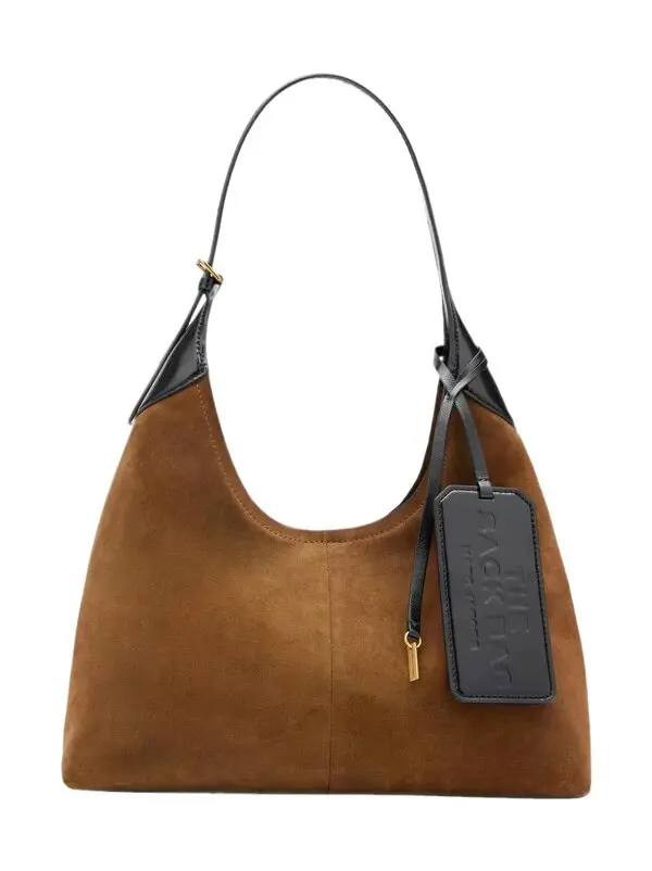 Marc Jacobs Suede Belted Sack Bag - Brown