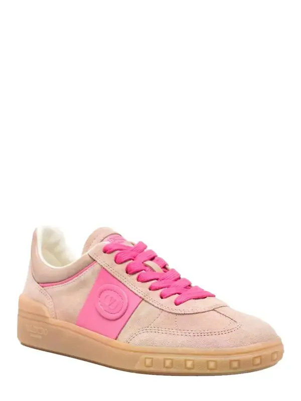 Valentino Garavani Vlogo Signature Rockstud Sneakers - Neutrals