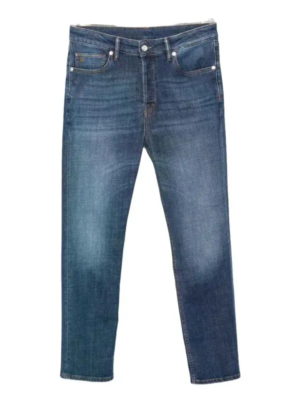 NINE:INTHE:MORNING Asthor Faded-effect Jeans - Blue